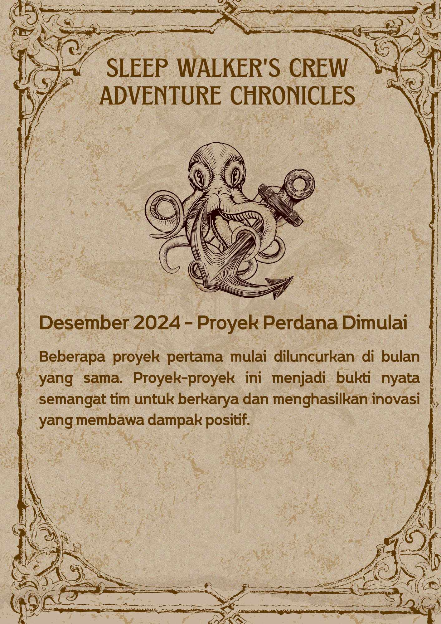 Sleep Walker Tentang Kami | Sejarah Kami